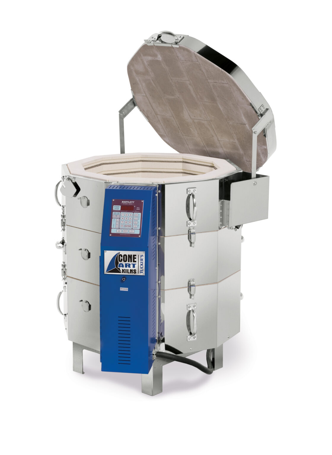 2327D Round Pottery Kiln – Cone Art Kilns